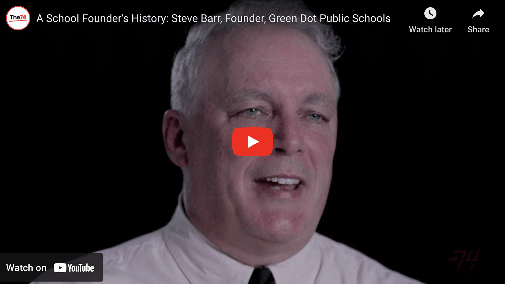 A School Founder's History: Steve Barr, Green Dot Public Schools ...