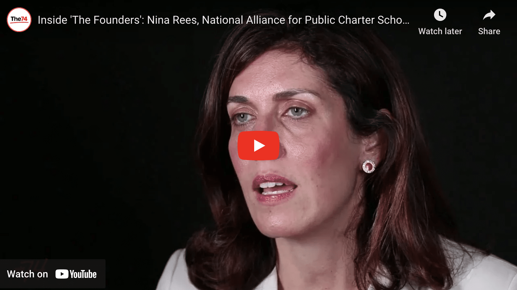 Inside 'The Founders': Nina Rees, National Alliance for Public Charter ...