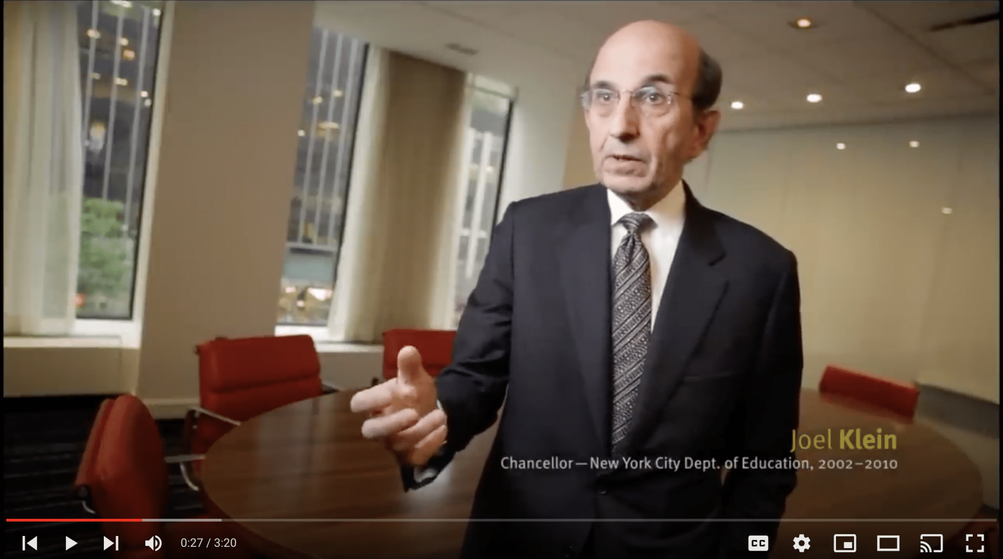 2011 Charter School Hall of Fame: Joel Klein - Founders Library